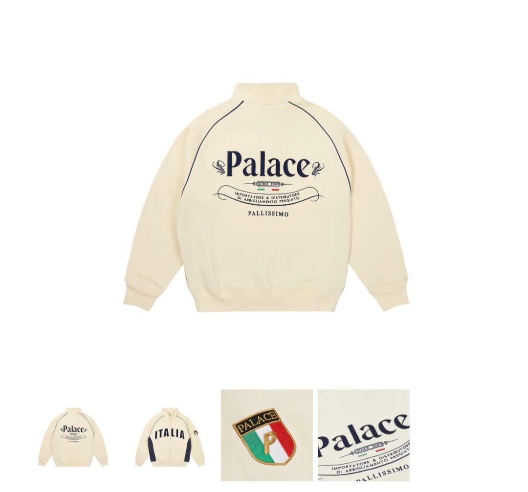 メンズウェア PALACE Italia Zip Funnel \"Soft White\" XL