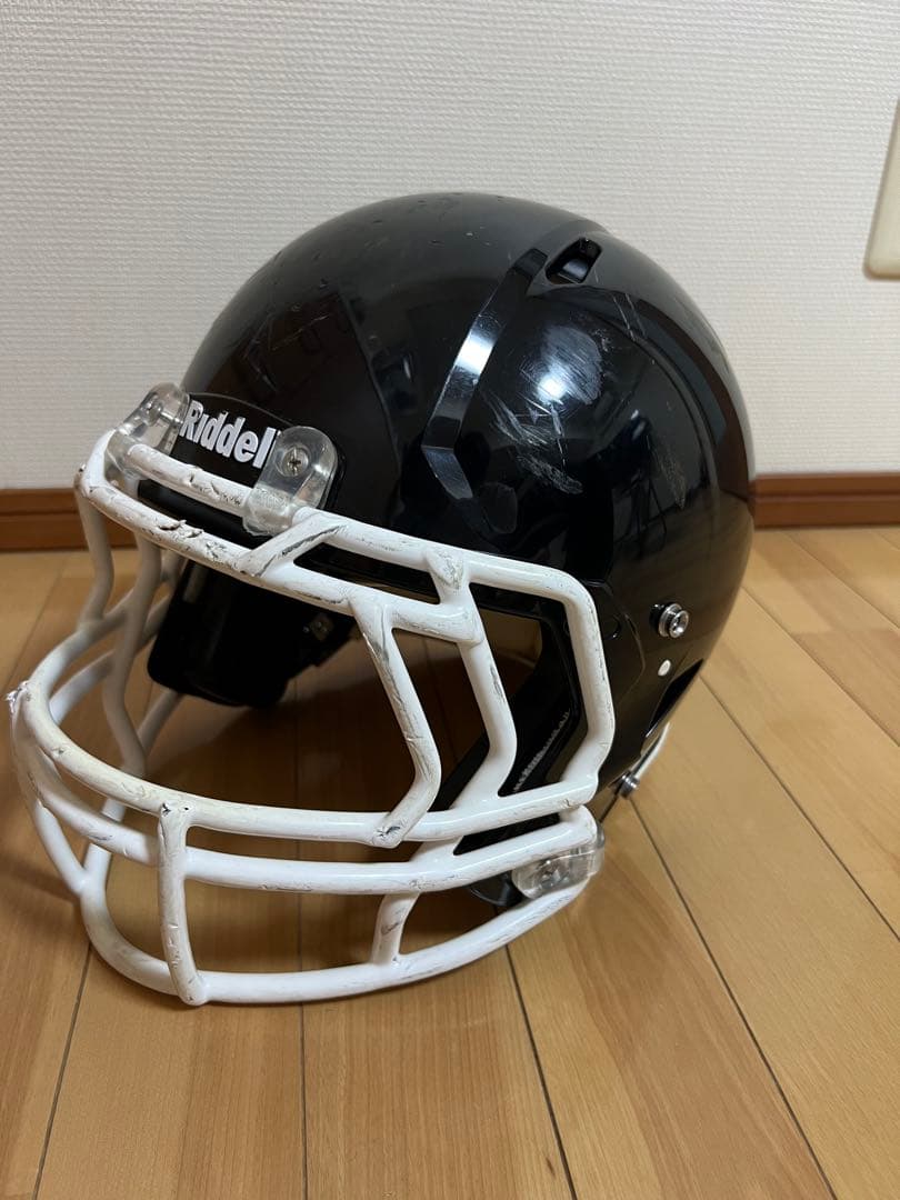 Riddell アメリカンフットボールヘルメット　ブラック