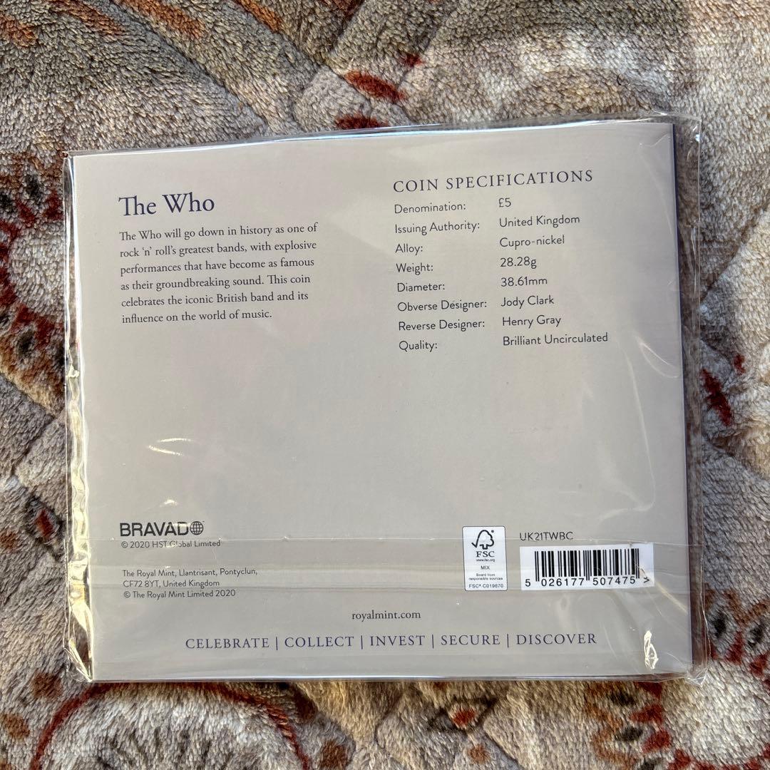 The Who  新品　一枚