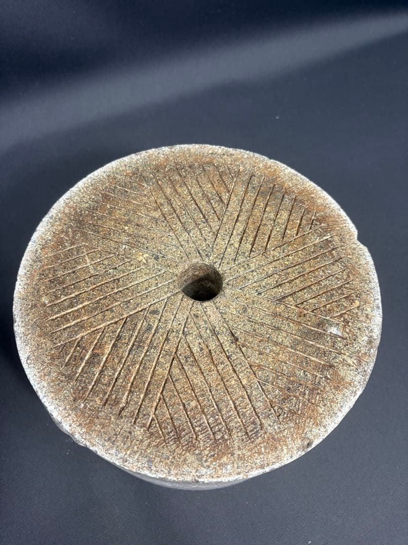 古民具　石臼　粉挽　蕎麦　茶道具