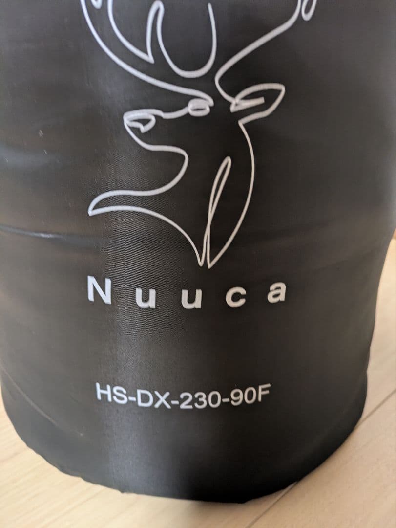 HA1443 未使用 Nuuca 寝袋 デラックス HS-DX-230-90F