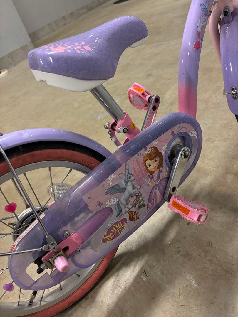 幼児用自転車 小さなプリンセスソフィア