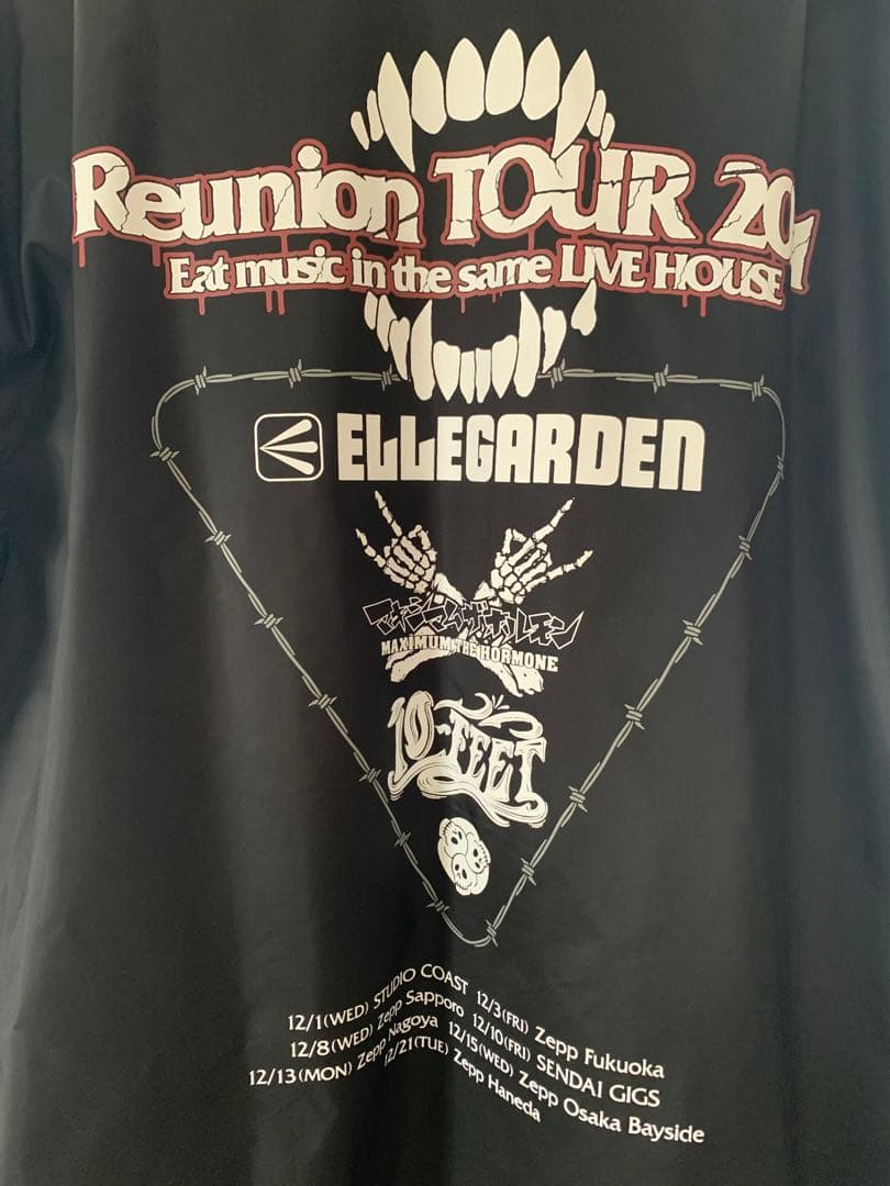 Reunion Tour 2021 コーチジャケット　XXL