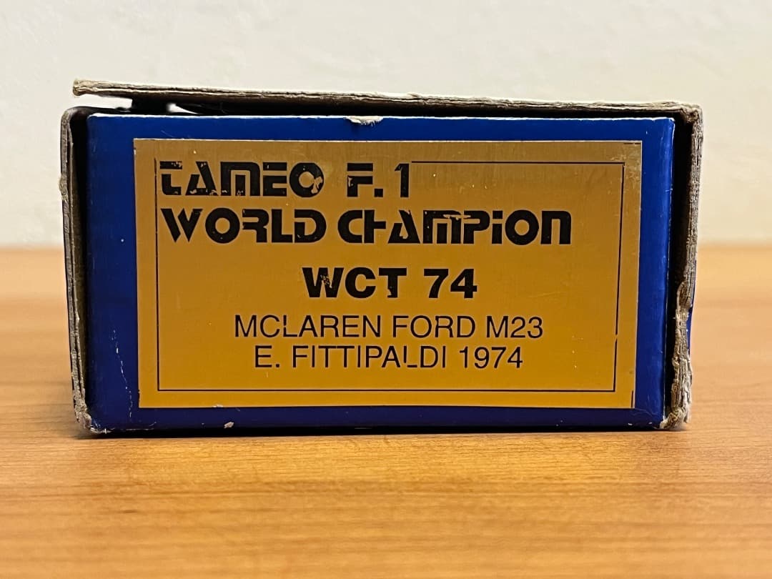 タメオTAMEO 1/43キットWCT74 MCLAREN FORD 1974