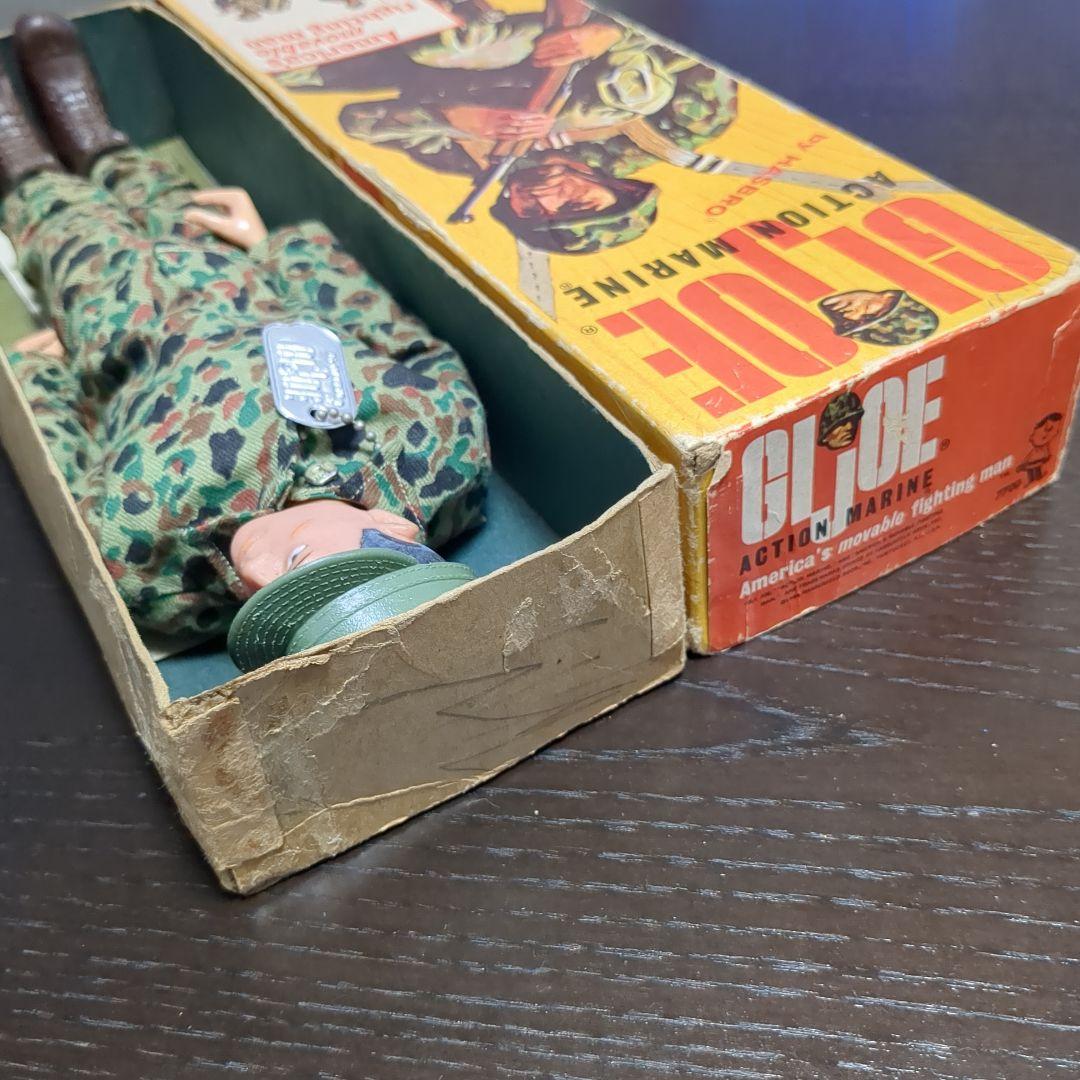 レア物　60年代　GIJOE（GIジョー）アクションマリーン　当時物　オリジナル