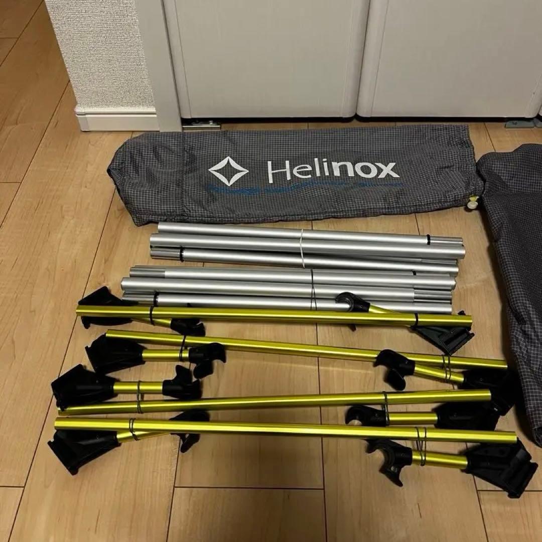 【美品】Helinox ライトコット グレー ヘリノックス