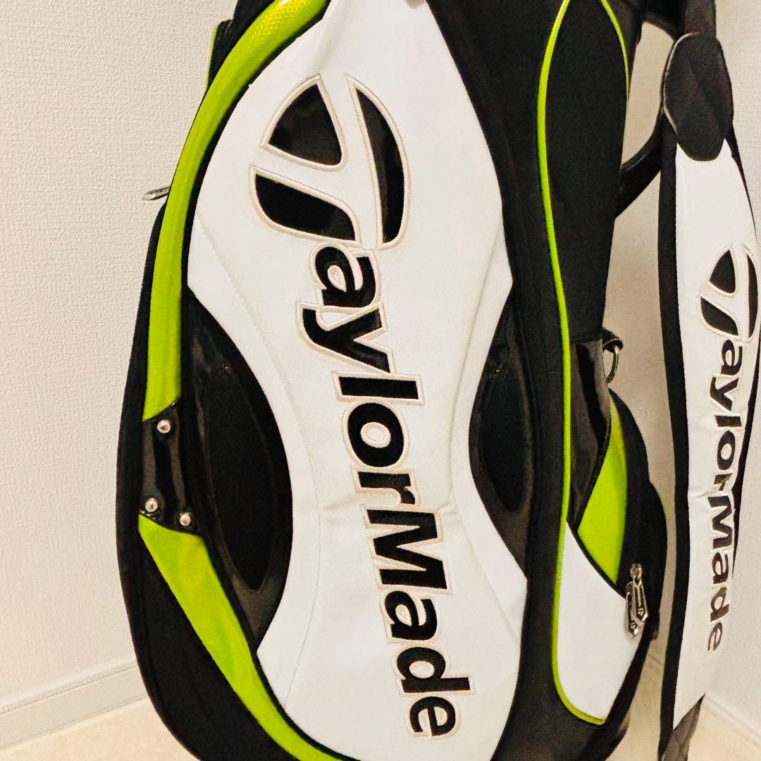 TaylorMade キャディバッグ ブラック　グリーン　緑