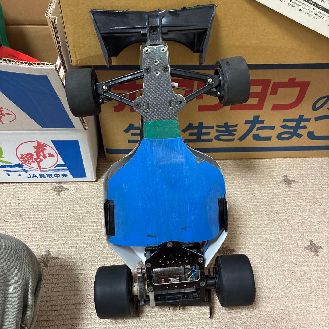 【当時物】京商1/10 ウィリアムズ・ルノー FW14 ラジコンカー　ロータス
