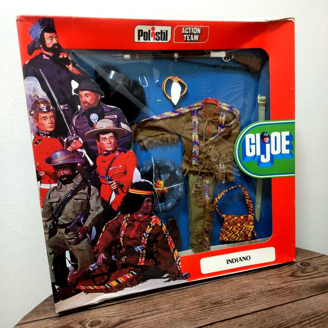 ビンテージ　GIJOE イタリア版 INDIANO　1977 ポリスティル社