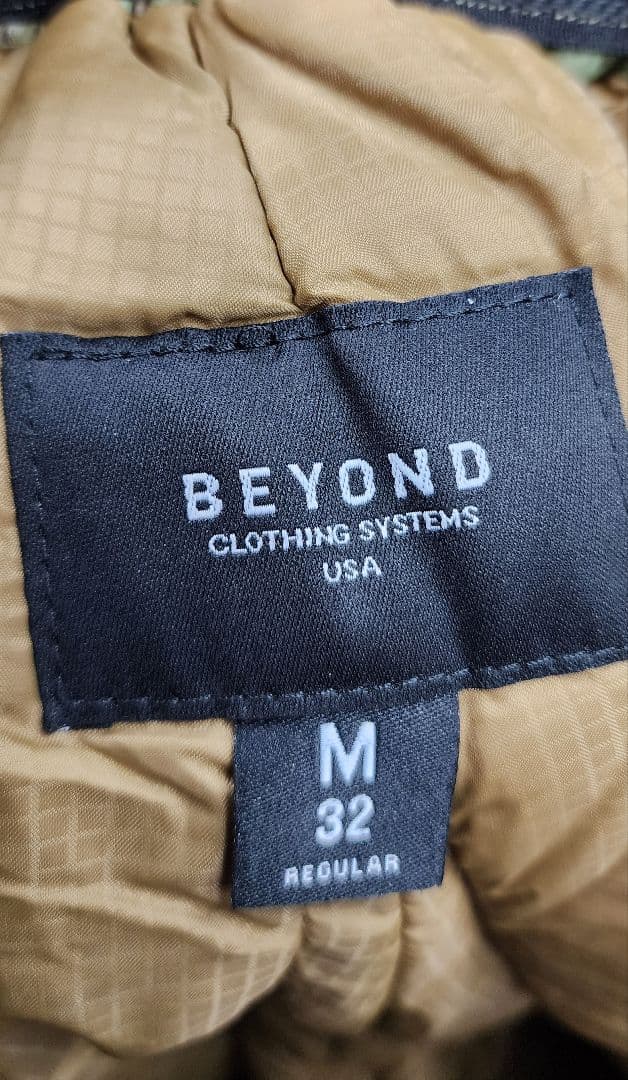 BEYOND A7-D Cold Pant Advanced MC 32インチ