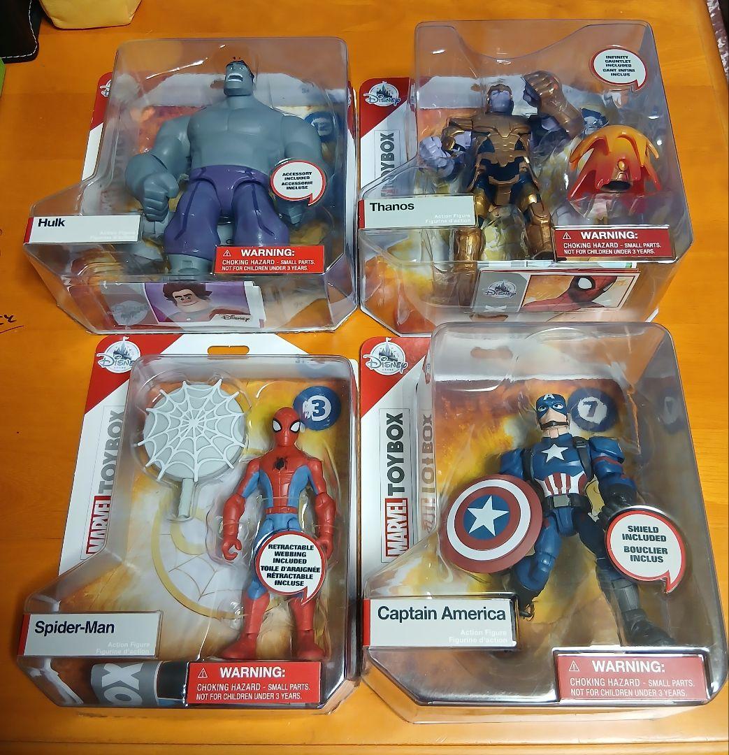 Marvel Toybox フィギュアセット　マーベル　トイボックス　4体