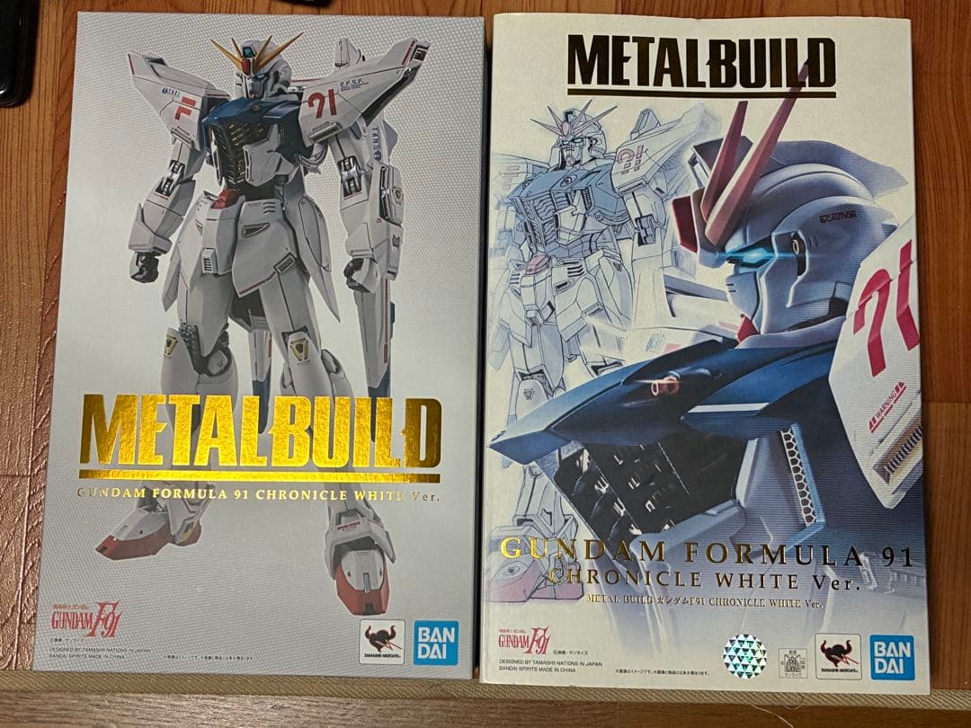 メタルビルド　ガンダムF91 クロニクルホワイト　開封品