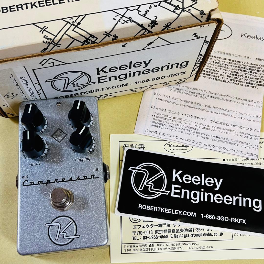 Keeley C4 Compressor コンプレッサー 箱付き