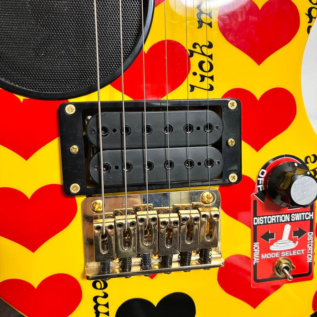 【極美品】FERNANDES ZO-3 hide YELLOW HEART