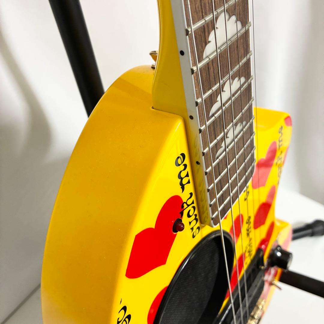 【極美品】FERNANDES ZO-3 hide YELLOW HEART