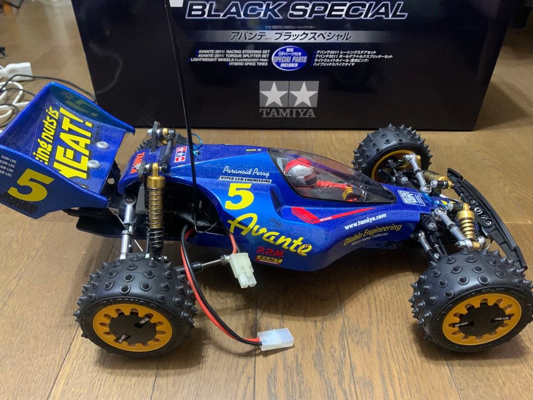最終値下タミヤAvante Black Specialをアバンテ塗装フルセット