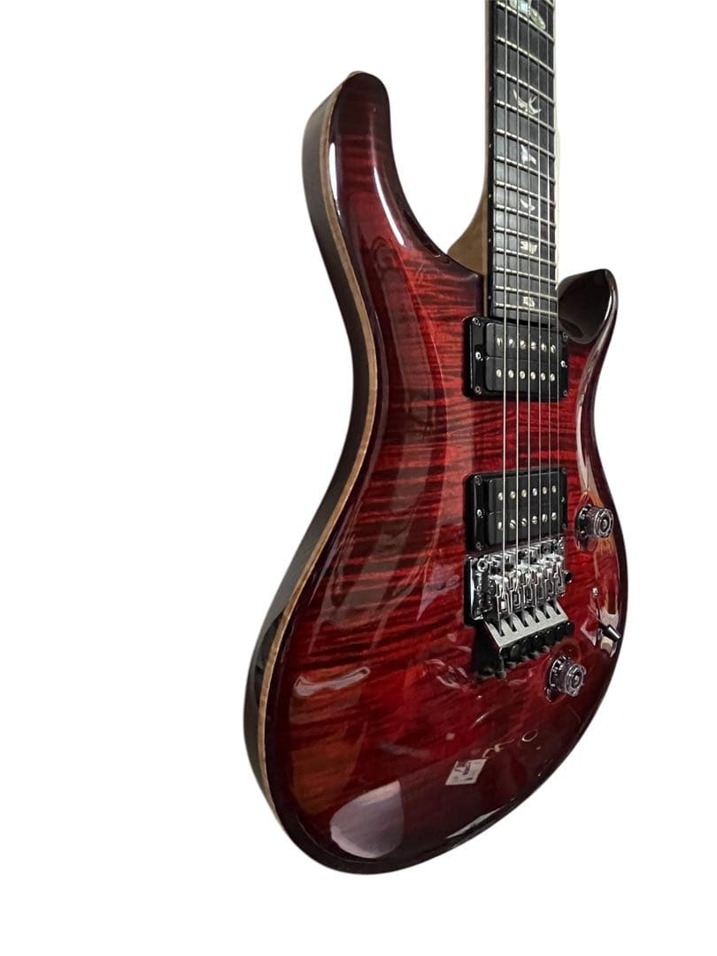 ギター PRS custom24 Floyd 10Top Fire Red Burst
