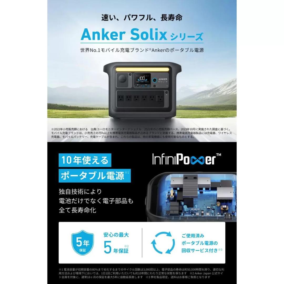 Anker（アンカー）Solix C1000 ポータブル電源 A1761511
