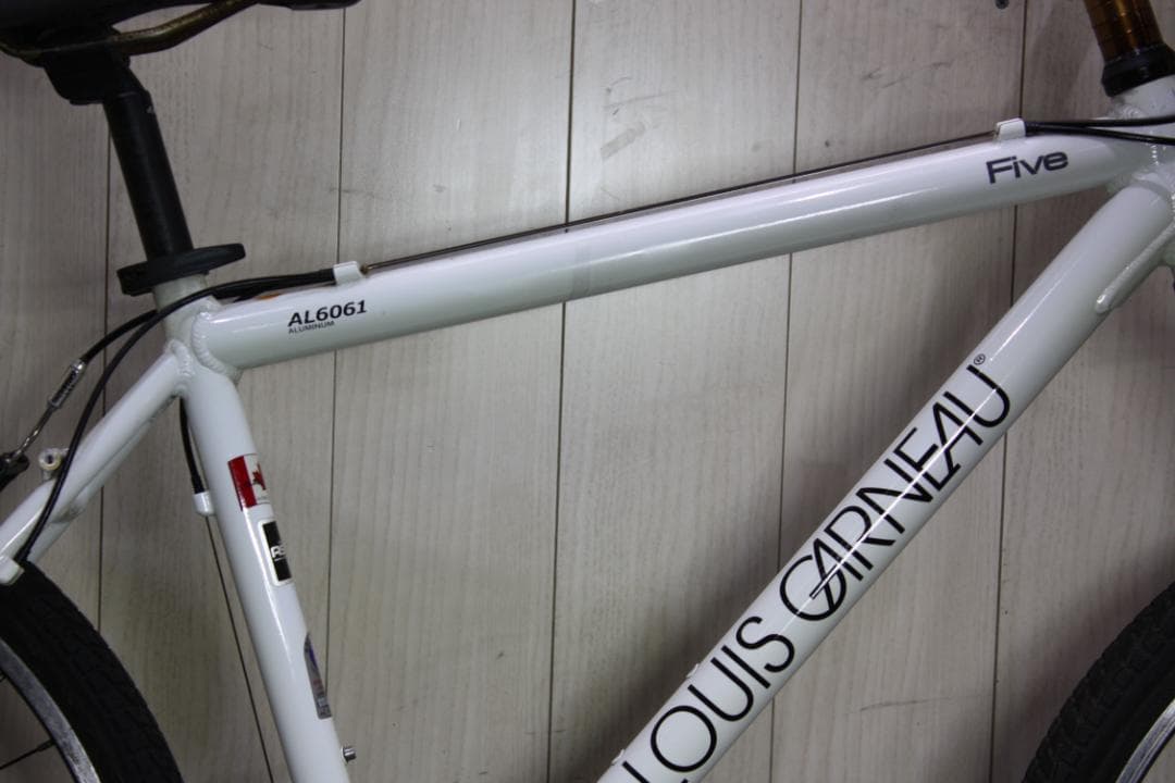 ルイガノLGS-FIVE 26型 アルミ 24速 470mm MTB　WHITE
