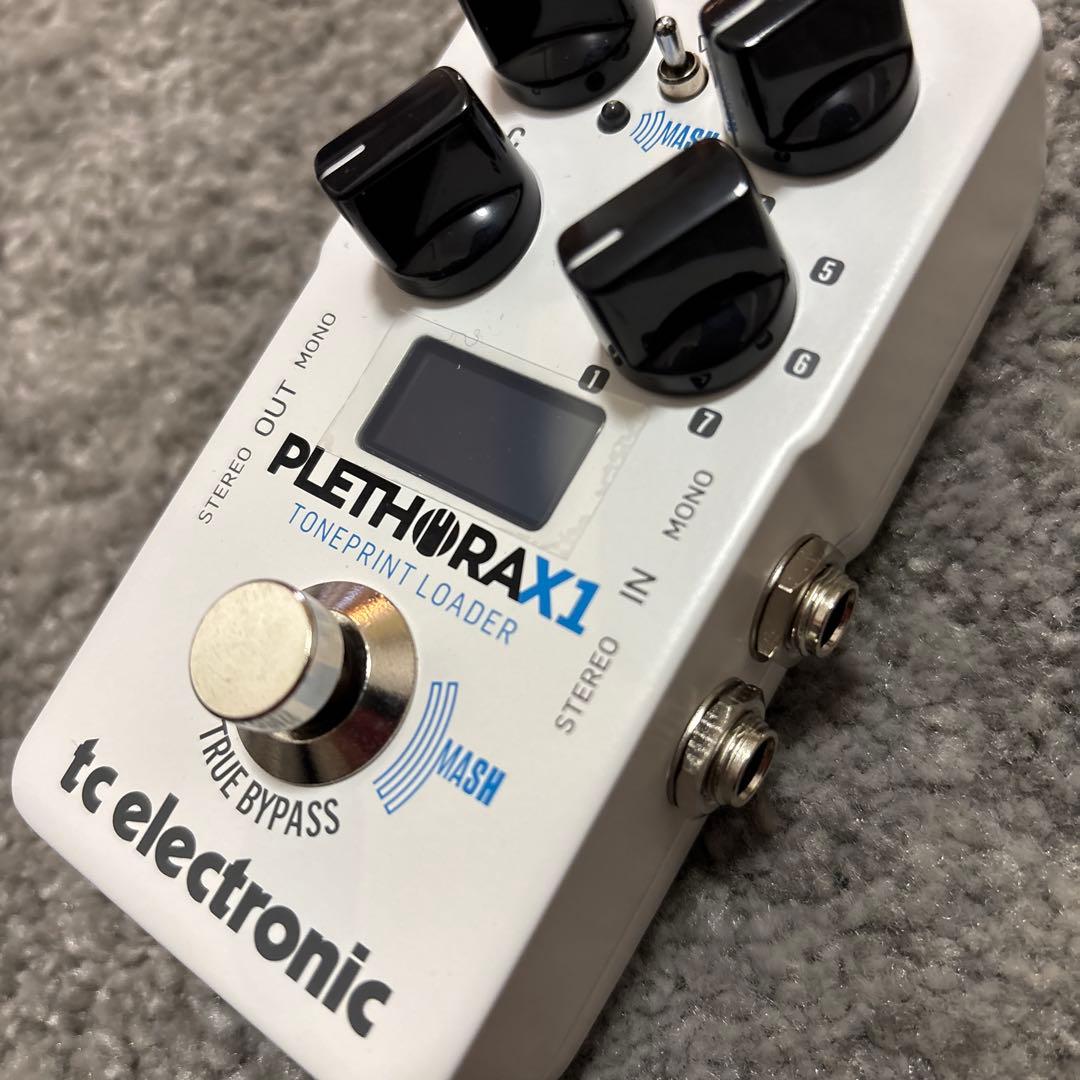 ギター tc electronic plethora x1