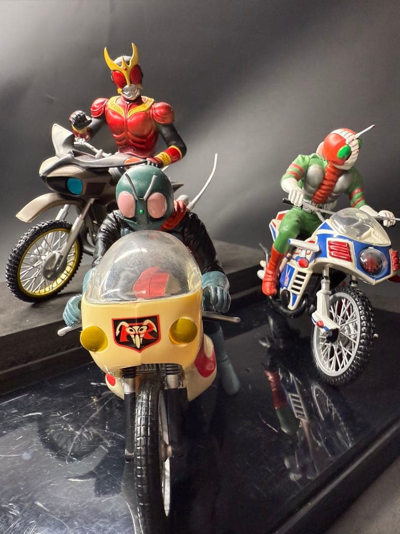 バンプレスト 仮面ライダー バイクフィギュア