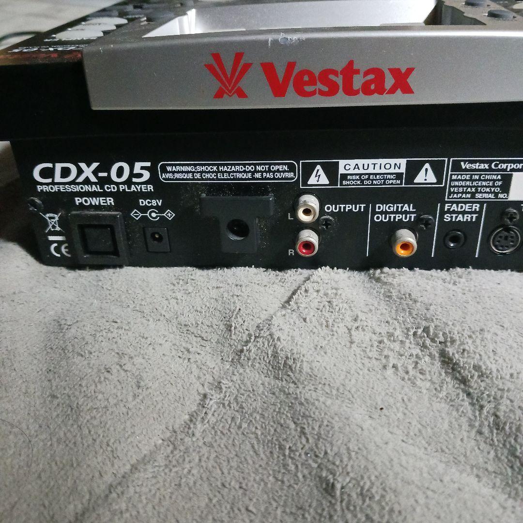 Vestax(ベスタクス) CDX-05 DJ用CDプレーヤー