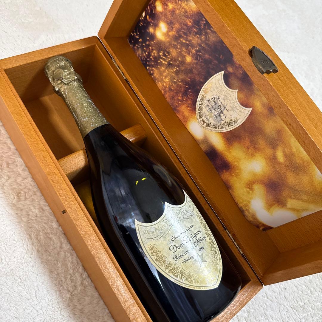 Dom Pérignon シャンパン ゴールド1990年 750ml 木箱付き