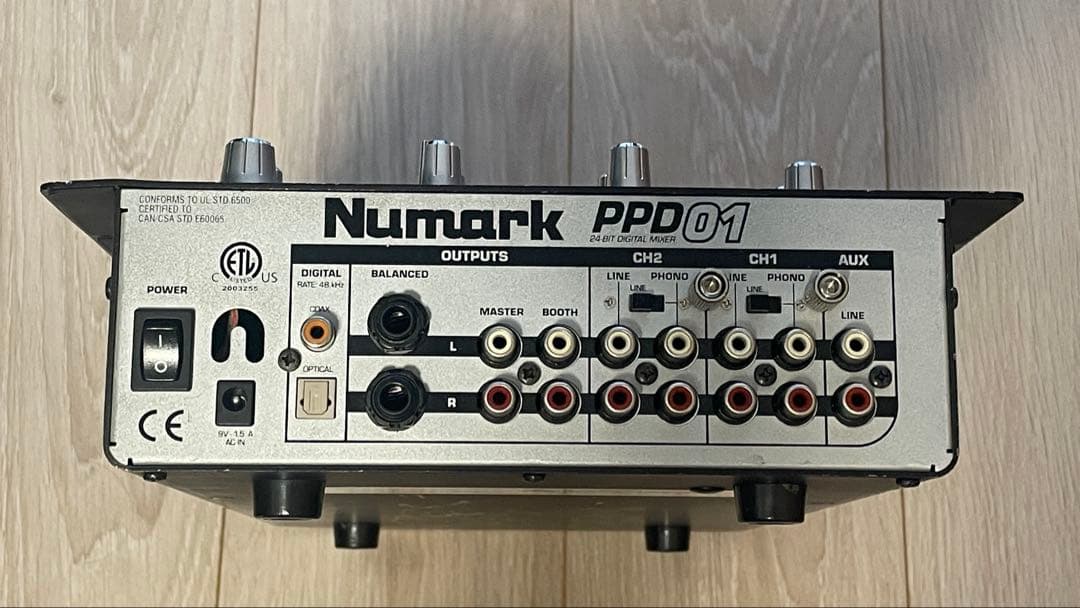 【音出確認済】Numark PPD01 dj ミキサー