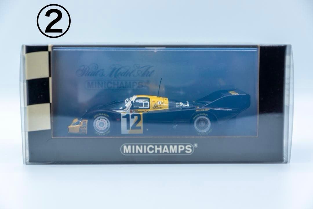 自動車 MINICHAMPS Porsche 956L & 956K & 956K