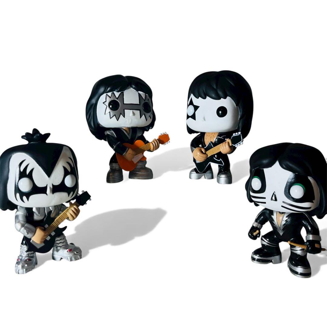 Funko POP! KISS フィギュア 4体セットロック バンドコレクション