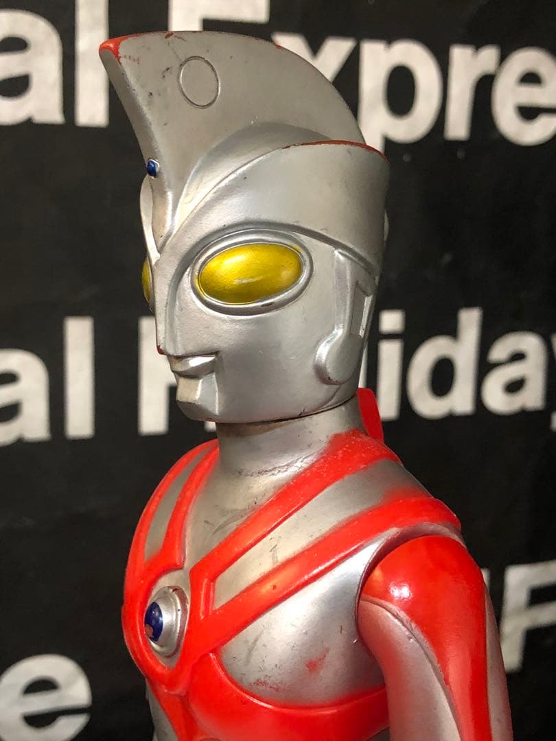 ポピーグレートザウルス　ウルトラマンエース　ソフビ 当時物 31cm poppy