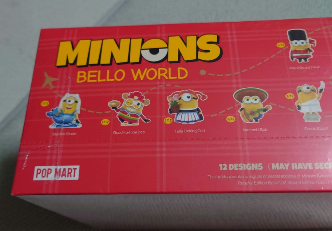 MINIONS BELLO WORLD フィギュアセット アソートBox