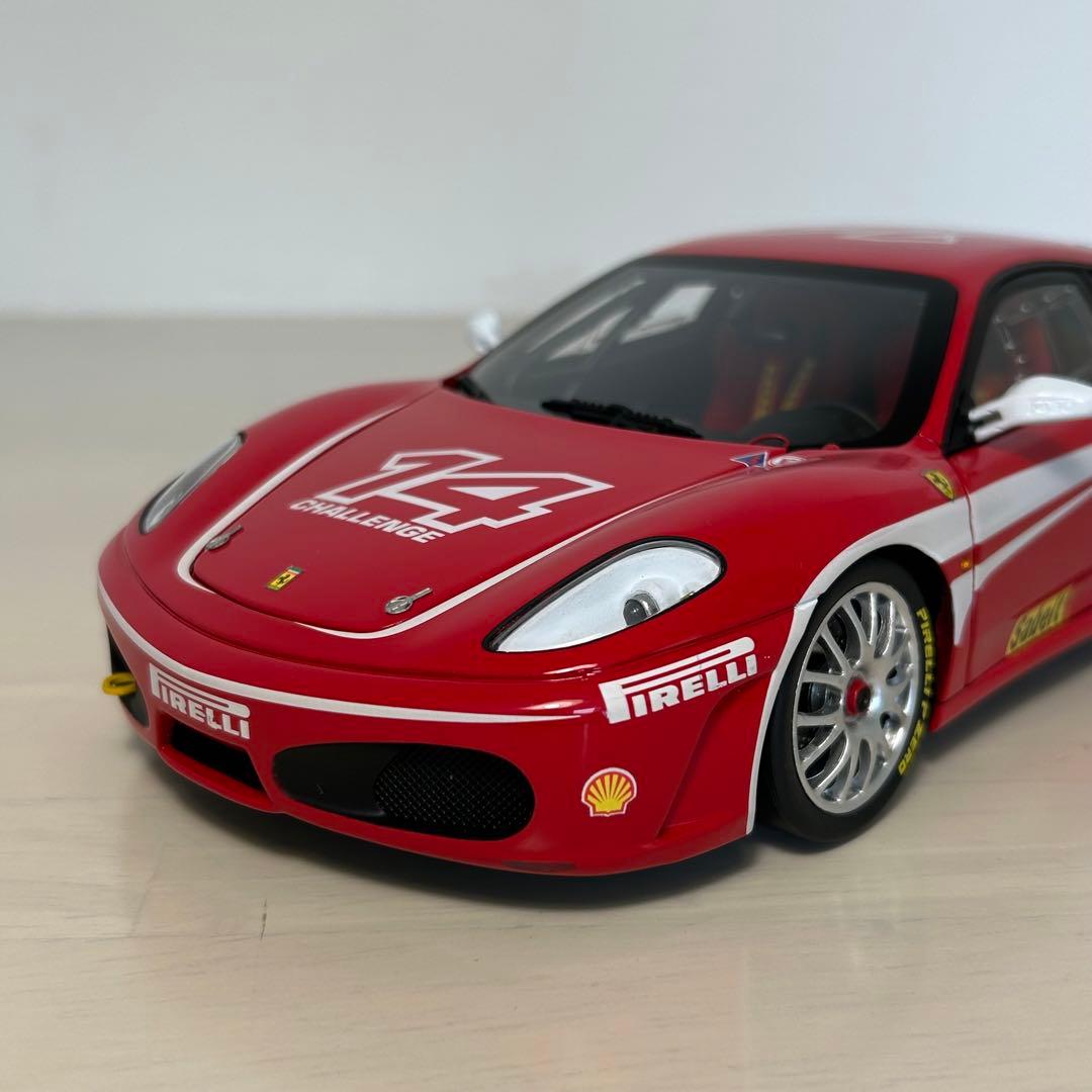 ミニカー HOT WHEELS Ferrarl F430 Challenge 1/18