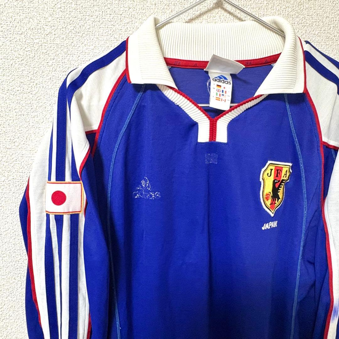 2001 JFA 日本代表 長袖ユニフォーム adidas
