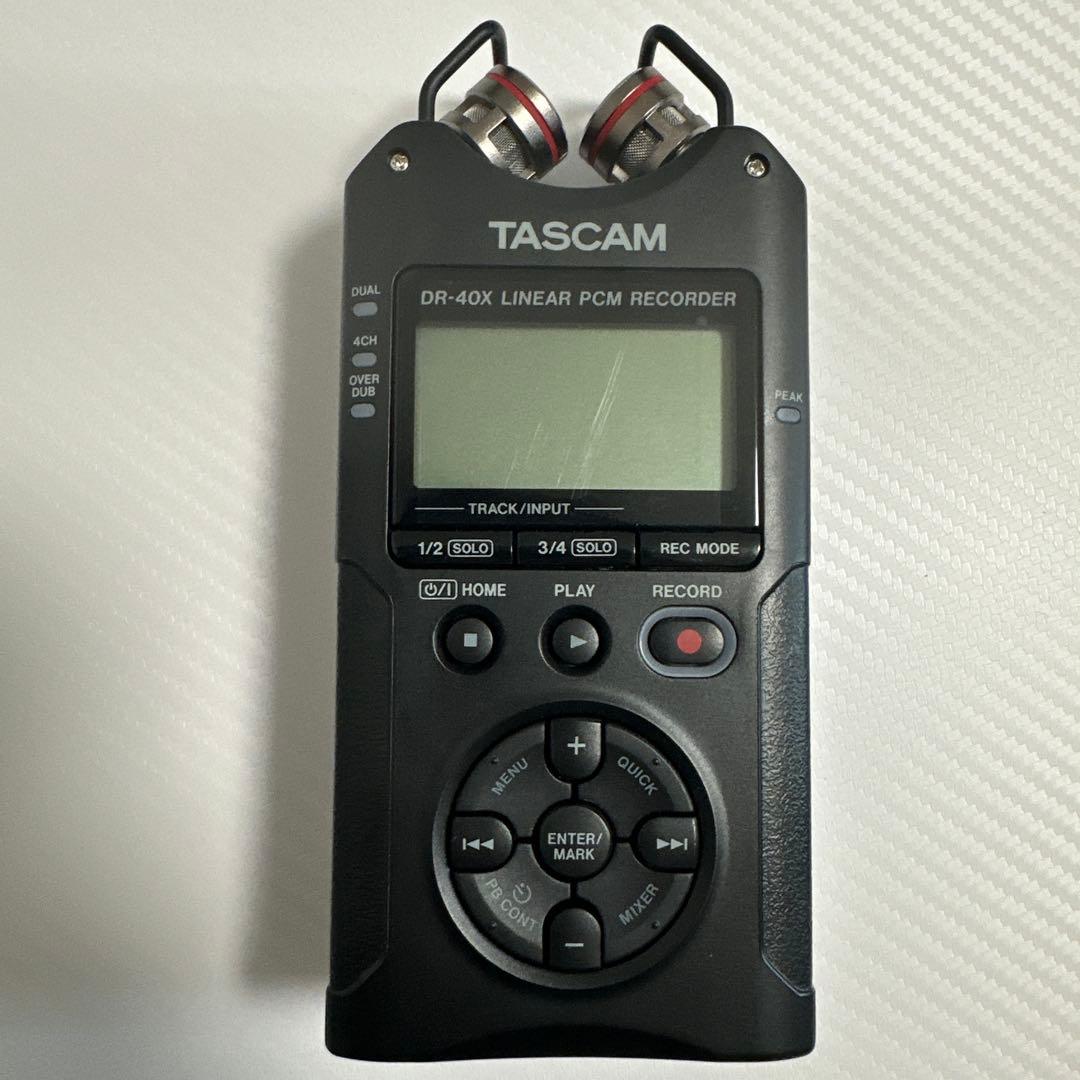TASCAM DR-40X リニアPCMレコーダー