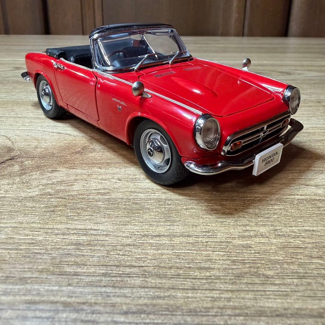 自動車 EBBRO1/24Honda S800 ROADSTER 1966 Red