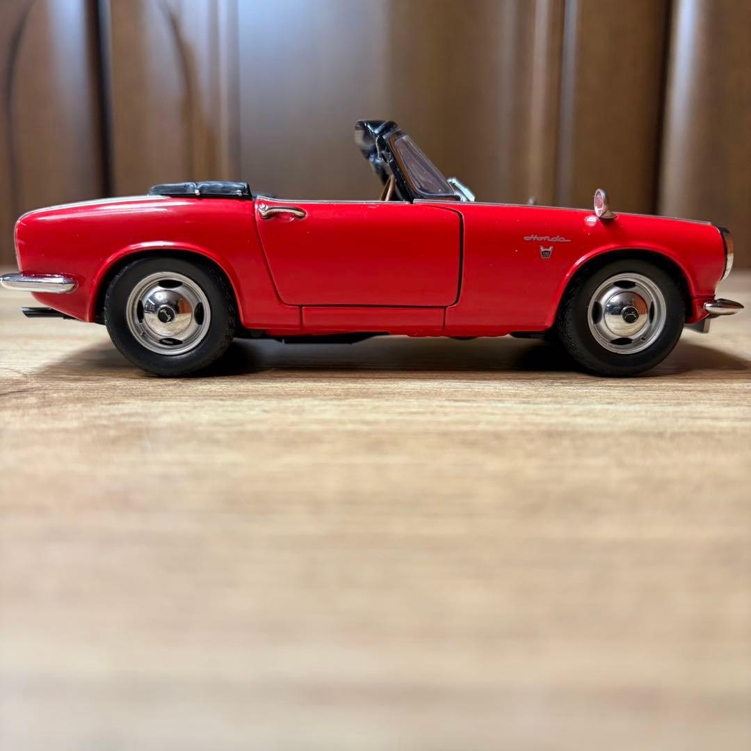 自動車 EBBRO1/24Honda S800 ROADSTER 1966 Red