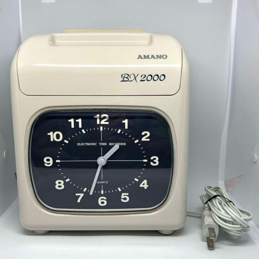 AMANO BX 2000 タイムレコーダー