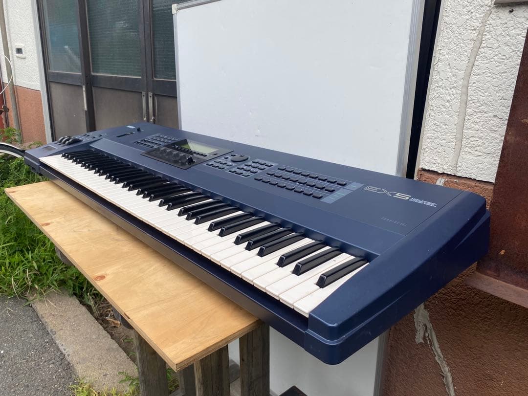 yamaha ex5 シンセサイザー　電源コード　メンテナンス品　中古品