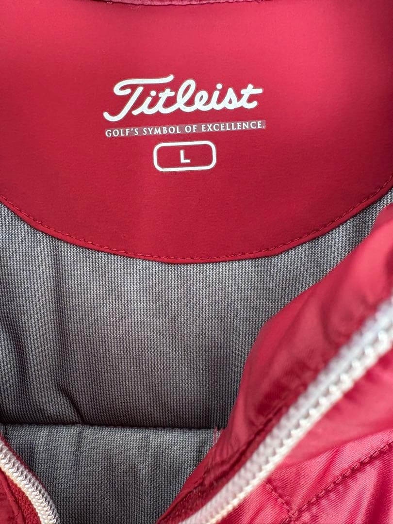 美品　Titleist レディース ジャケット ボルドー　サイズL
