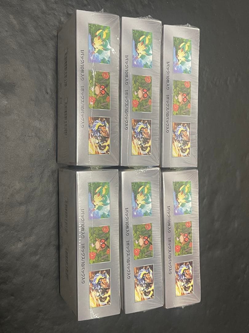 ポケモンカードゲーム テラスタルフェスex 6BOX 新品未開封シュリンク付き