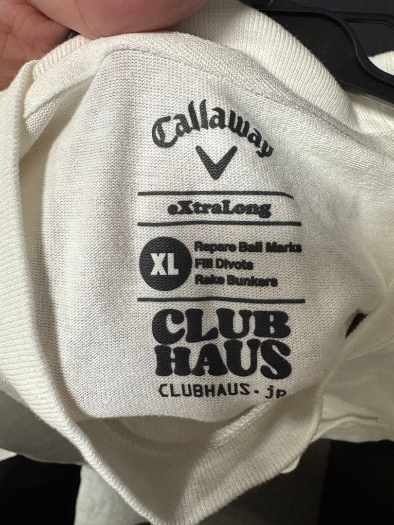 clubhaus callawayコラボ モックネックシャツ XL