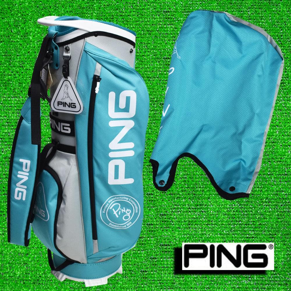 PING GOLF ピン ゴルフ 軽量キャディバッグ９.５型【ミント】新品！