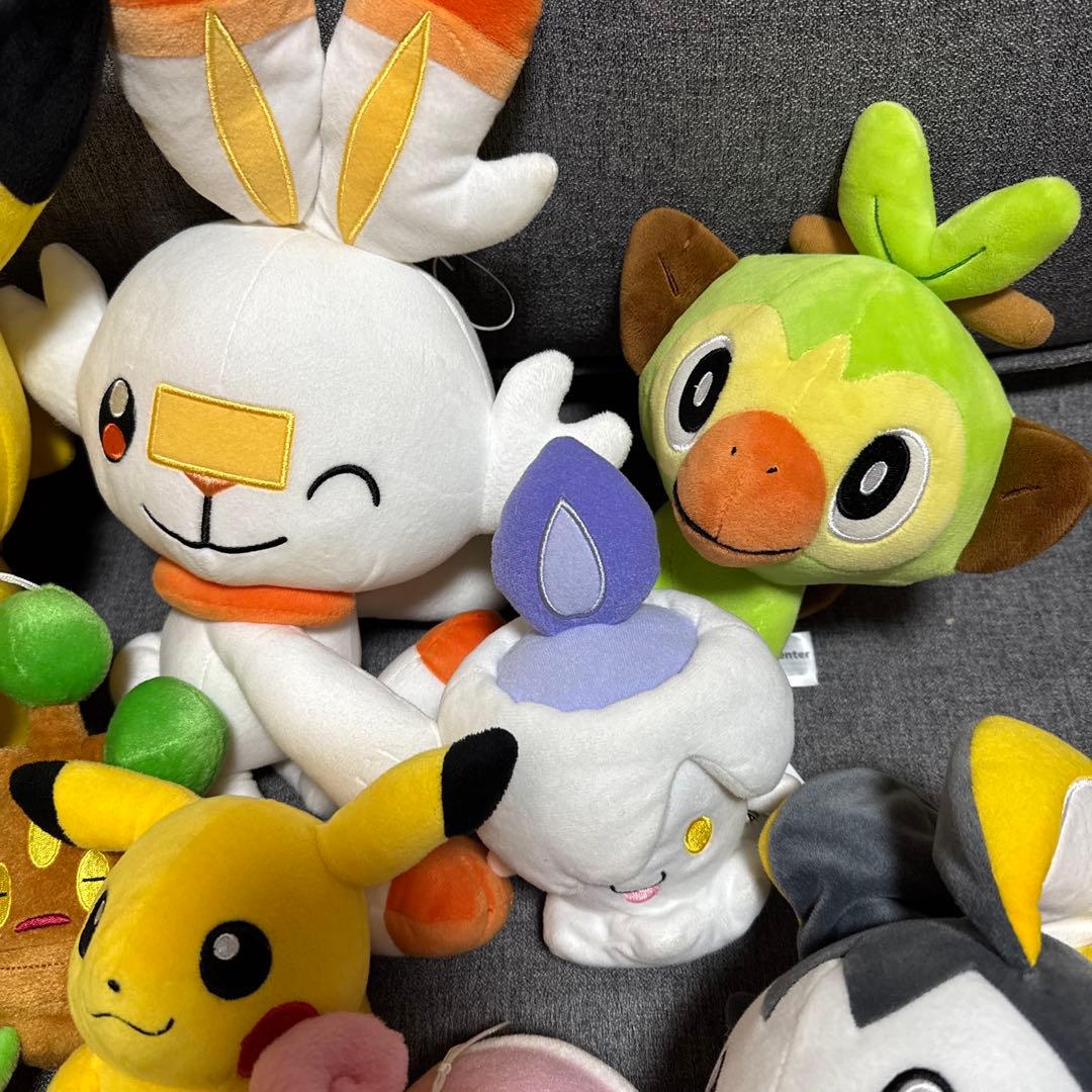 ポケットモンスター　ぬいぐるみ　23体まとめ売り　ポケモン