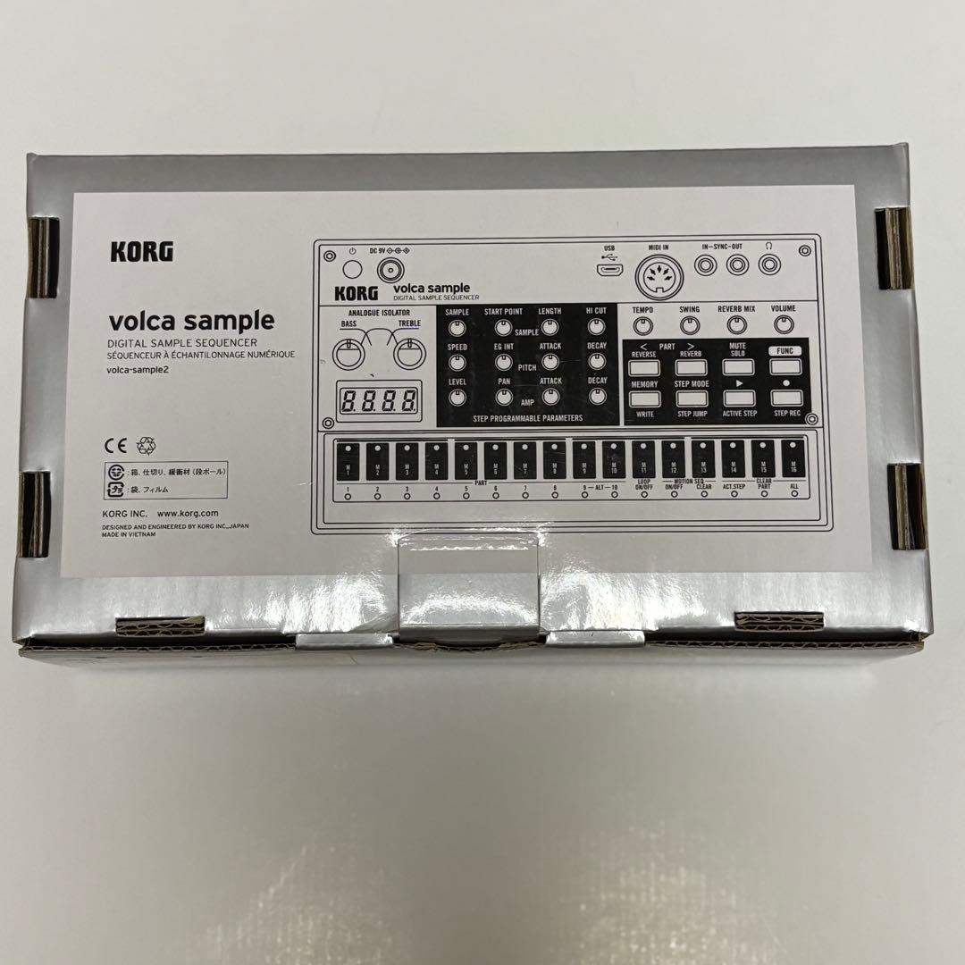 【極美品】KORG volca sample 2 デジタルサンプルシーケンサー