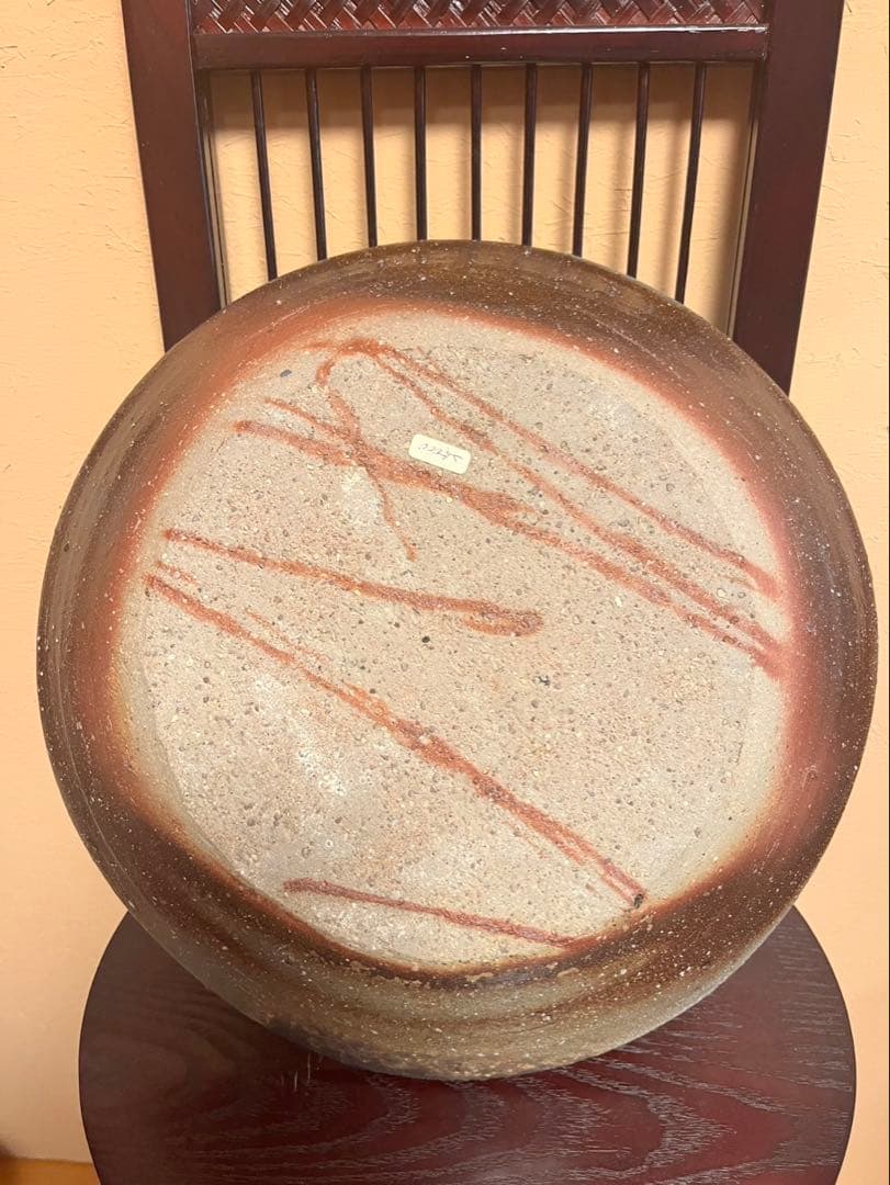 備前焼　大皿　中皿　2枚セット　料亭などにいかがでしょうか？