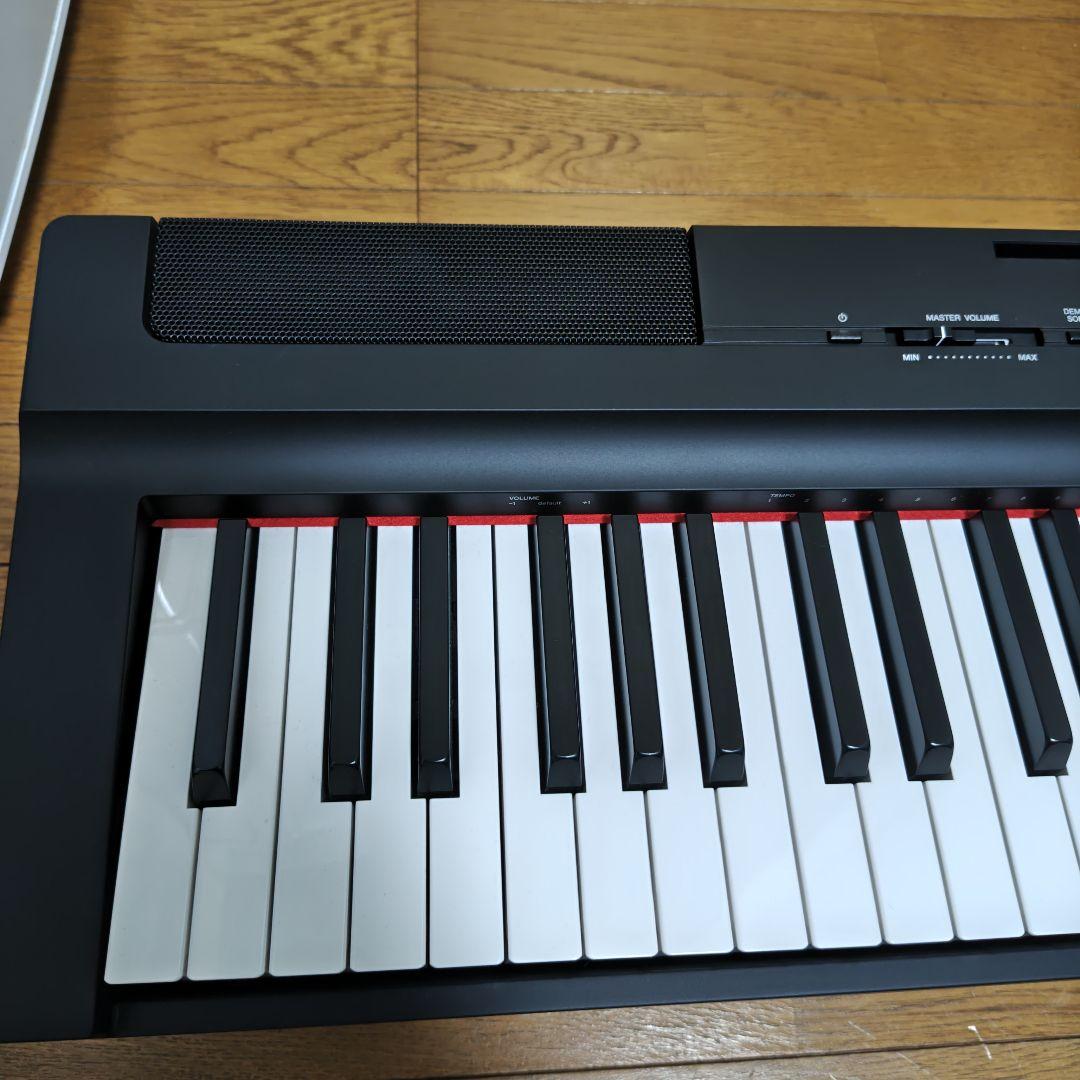 【美品】 YAMAHA 電子ピアノ P-125A ブラック 付属品完備 動作良好