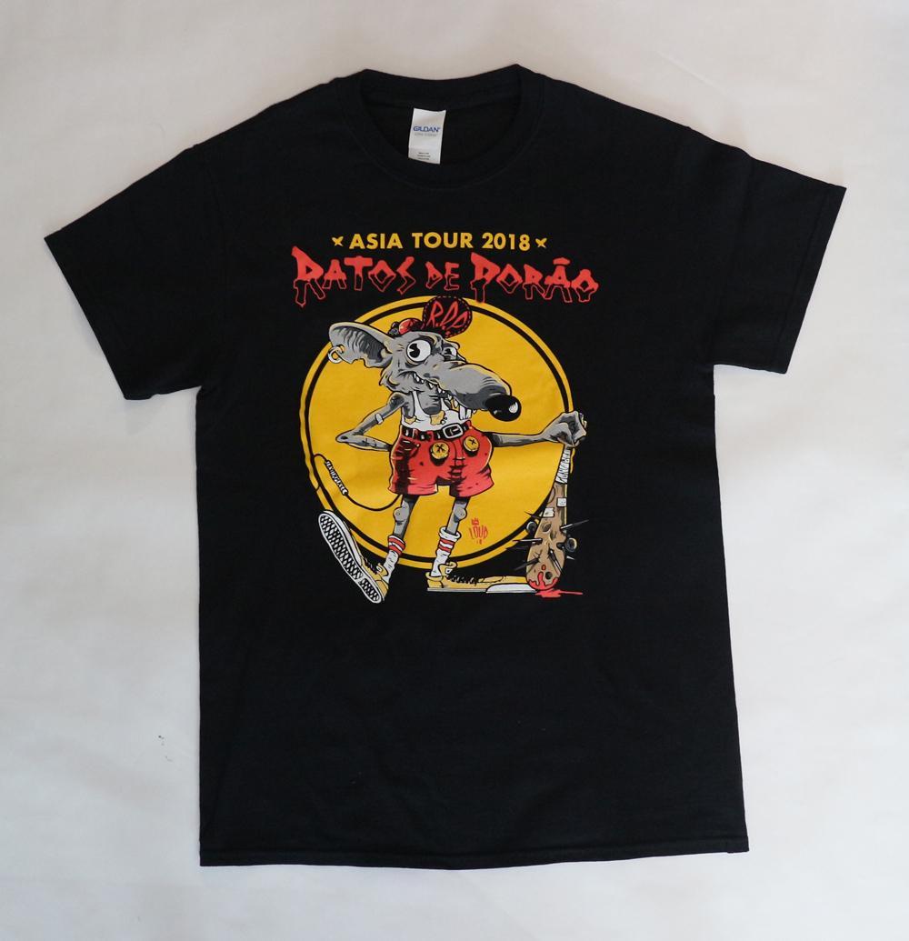 【新品】Ratos De Porao ASIA Tour 2018 Tシャツ