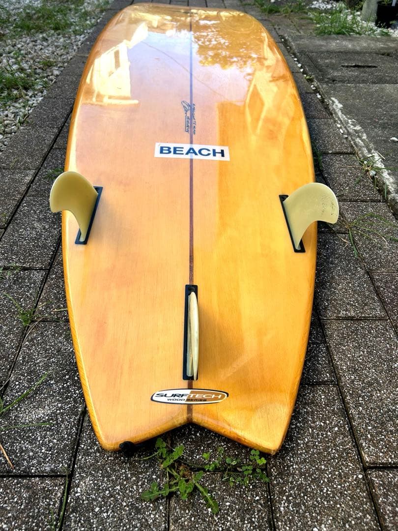 【美品】サーフテック ウッドシリーズ 7'2\" B.フレンチ マックフィッシュ
