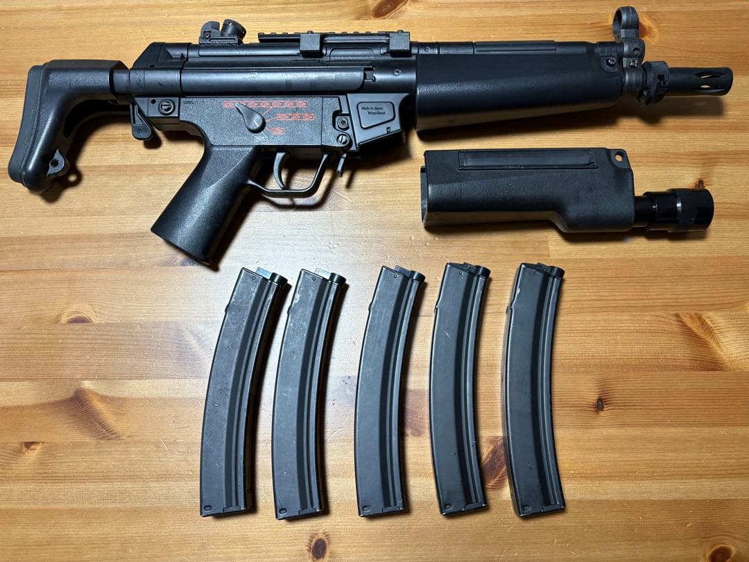 東京マルイ MP5-J スタンダート電動ガン 付属品付き